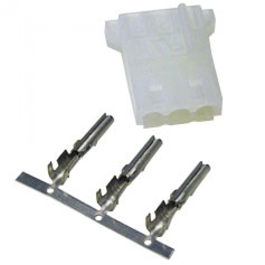 3 Socket Female Connector, for Whelen Strobe Systems, from ...