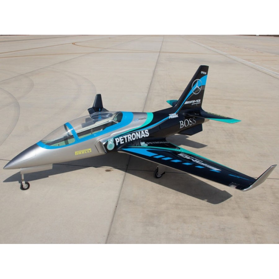 3 Meter Viper Turbine Jet ARF, AMG Silver, from Pilot RC,