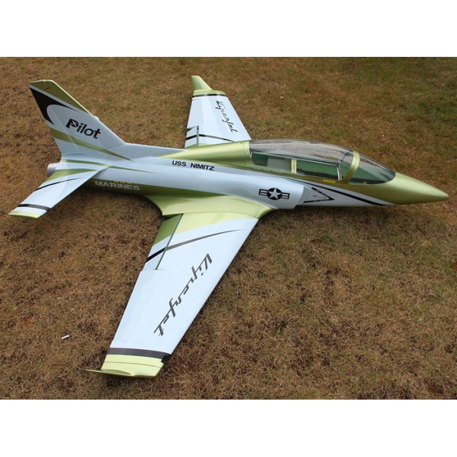 3 Meter Viper Turbine Jet ARF, Green/White, from Pilot RC,