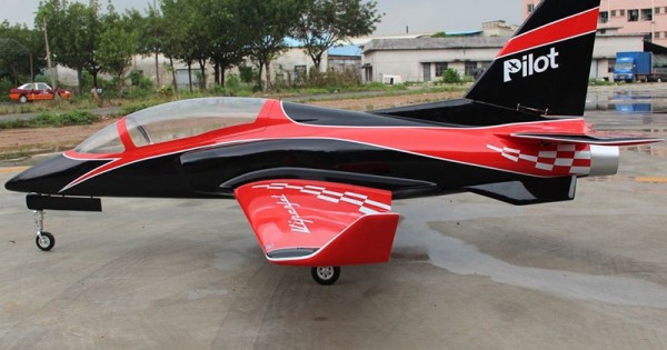 3 Meter Viper Turbine Jet ARF, Red/Black, from Pilot RC,