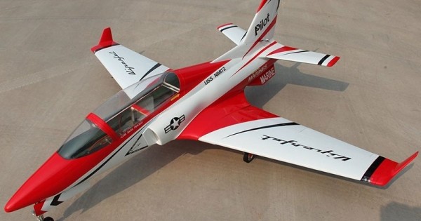 3 Meter Viper Turbine Jet ARF, Red/White, from Pilot RC,