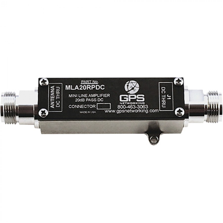 AAP | Mini Line GPS Amplifier | 20 dB Gain, N Connector