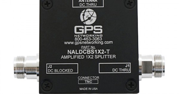 AAP | Networked Amplified GPS Splitter | 1 input, 2 output,