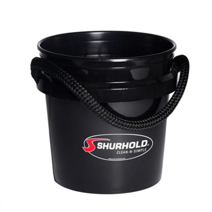 AAP | Rope Handle Bucket | 3.5 Gallon, Black
