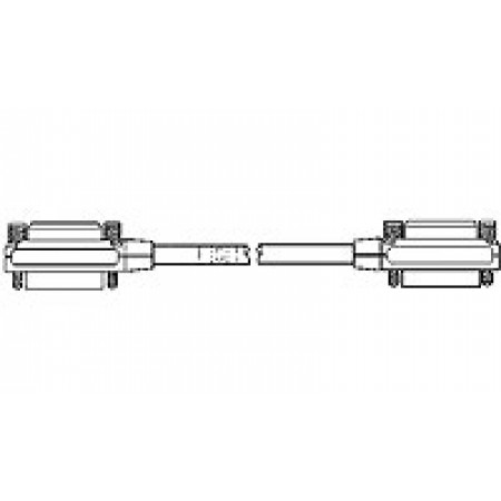 CABLE ASSEMBLY/24 position, EMI shield.