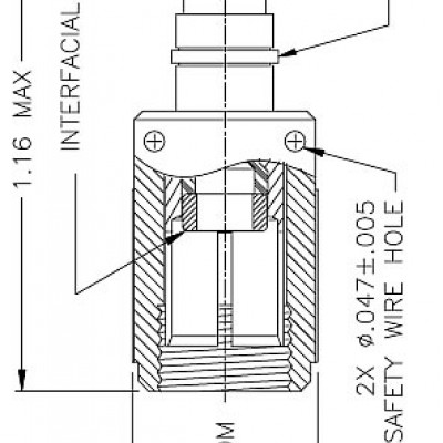 CONNECTOR/Threaded coupler