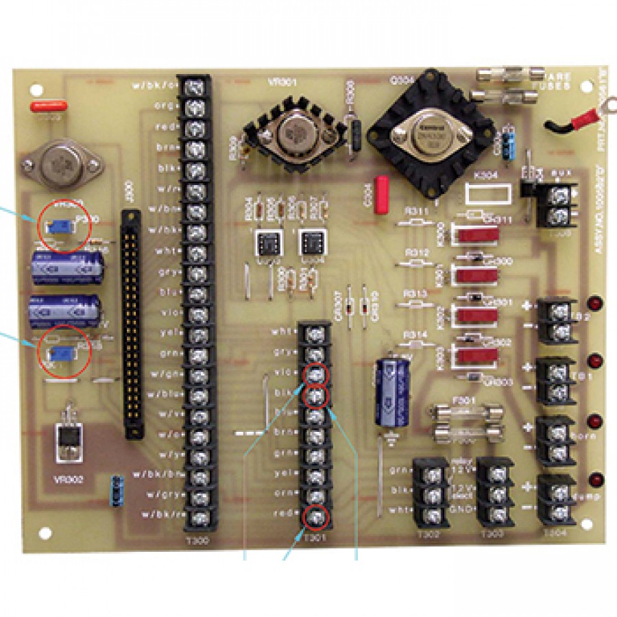 TERMINAL BOARD ASSEMBLY for CRANE SAFETY SYSTEM 100562