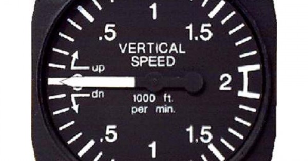 AAP | Vertical Speed Indicator | 3-1/8 in, Â±6000 ft
