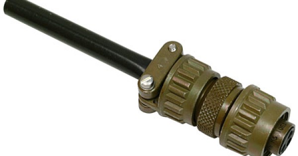 AMP Electric Gyro Plug, 3 pin Cannon, from Amphenol, amp-tc