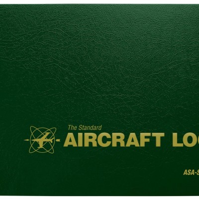 ASA Logbook, Aircraft Log, Green Hardcover, from ASA, as ...