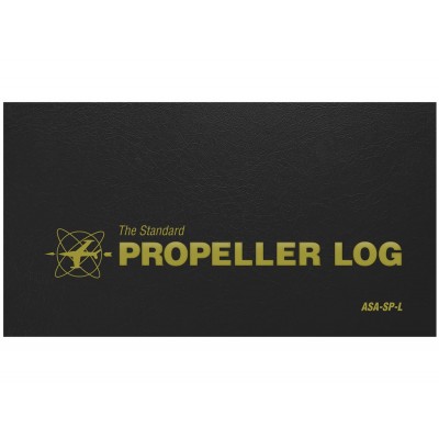ASA Logbook, Propeller Log, Black Softcover, from ASA, a ...