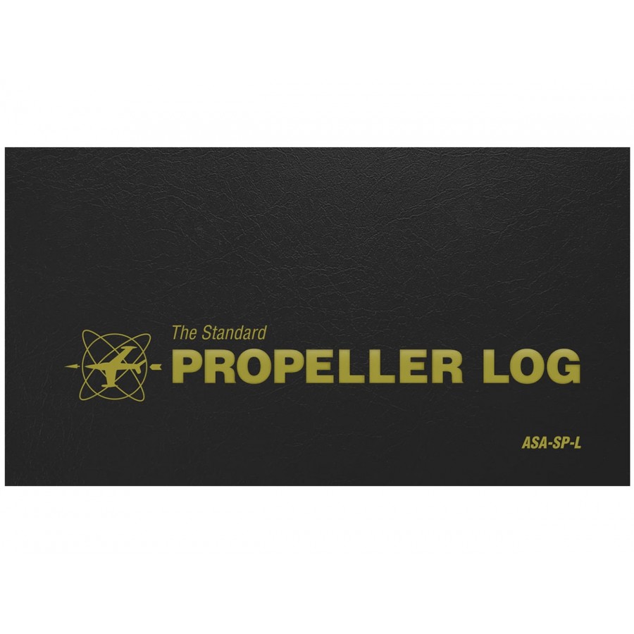 ASA Logbook, Propeller Log, Black Softcover, from ASA, a ...
