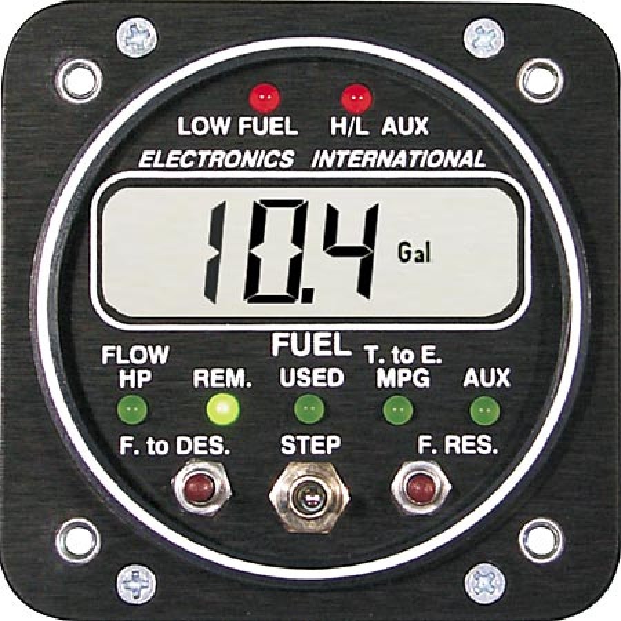 Electronics International FP-5L Fuel Flowith Horsepower Instrument ...