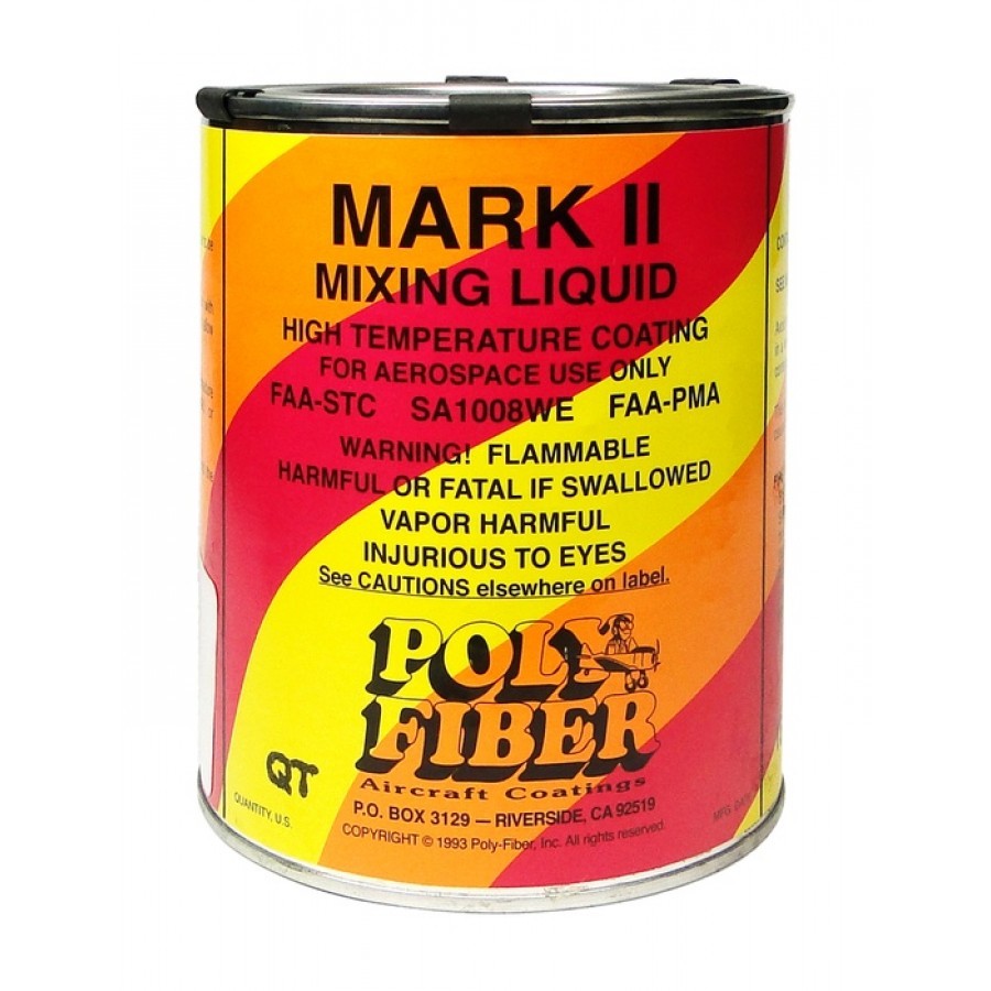 POLY-FIBER MARK II MIXING LIQUID QT | American Aviation ...