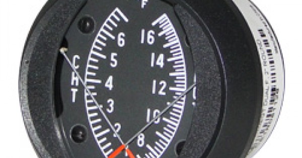 Swift Gauge 2 Inch Round CHT/EGT Gauge 100-7000F / 700-17000F ...