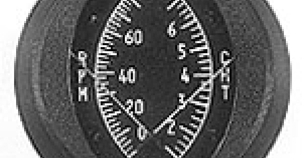 Swift Gauge Dual 2 Inch Round CHT/Tachometer Gauge 100-7000F/0-8000 ...