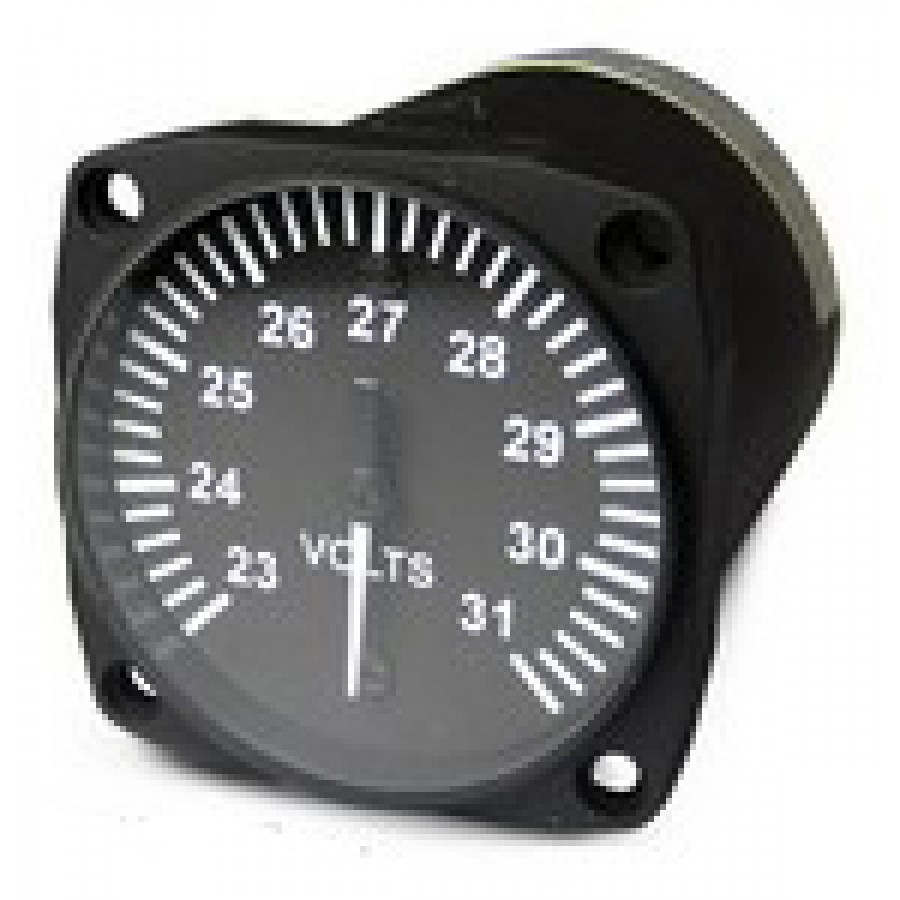 Voltmeter Electric, 2 1/4 inch 20-32 volt, from UMA, uma ...